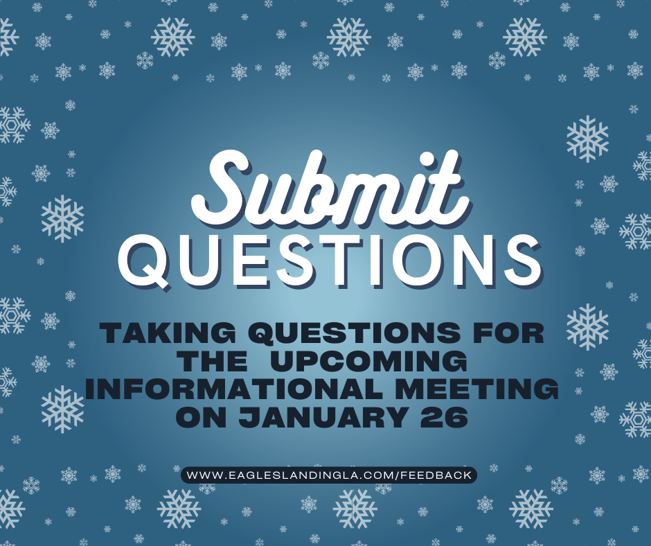 Submitting Questions for Informational Meeting and Website highlights ...